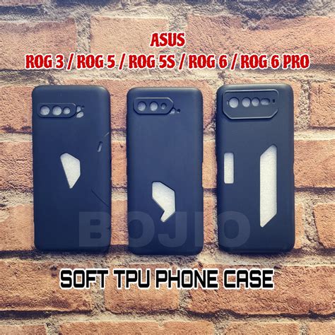 Asus ROG Phone 3 ROG Phone 5 Rog 6 Pro Case Air Trigger Soft TPU Back Cover Casing ROG3 ROG5