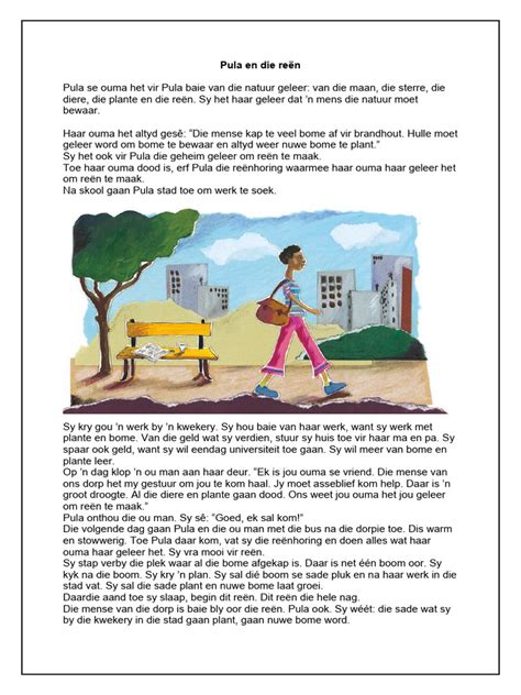 Pula En Die Reën Week 3and4 Pdf