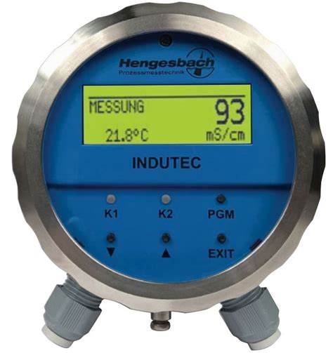 Inductive Conductivity Concentration Transmitter Indutec Hengesbach