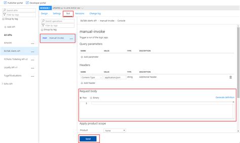 Azure Apim With Logic App Definition Ignored Stack Overflow