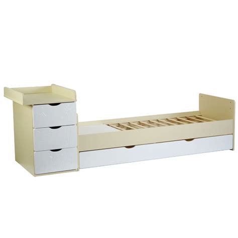 ლა ბებე ბუტიკი საბავშვო საწოლი ჟირაფი 3 უჯრით Extra Ge