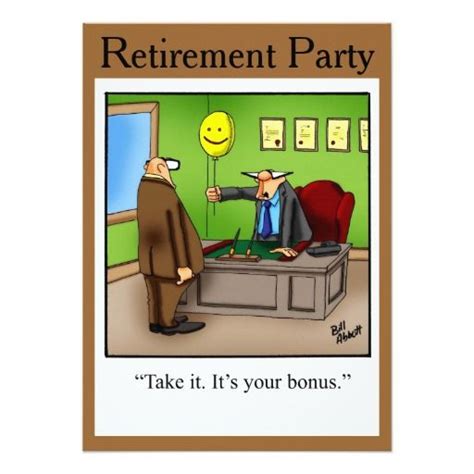 Funny Retirement Humor Party Invitations Artofit