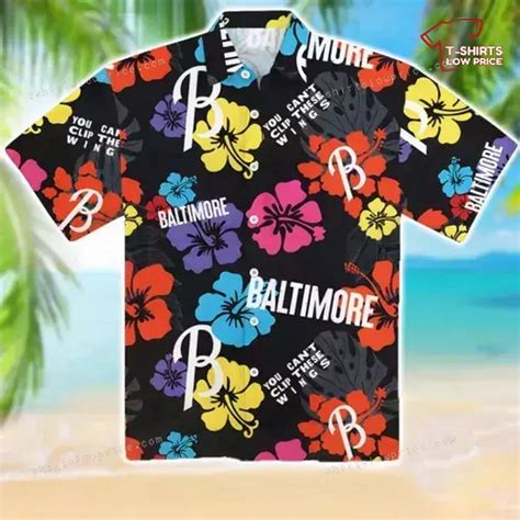 Baltimore Orioles City Connect Aloha Hawaiian Shirt T Shirts Low Price