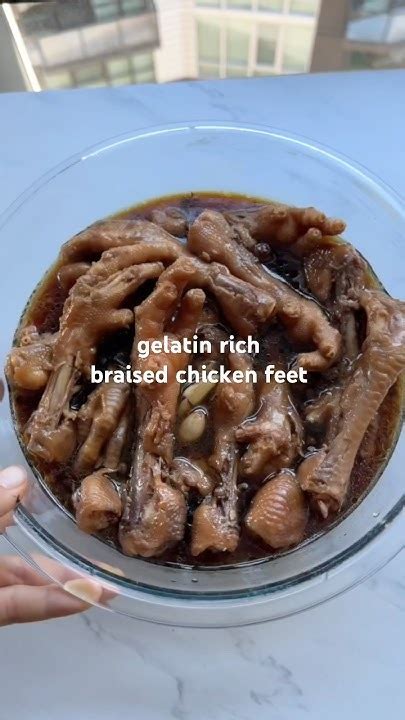 Make Gelatin Packed Chicken Feet For Glowing Skin Recipe Youtube