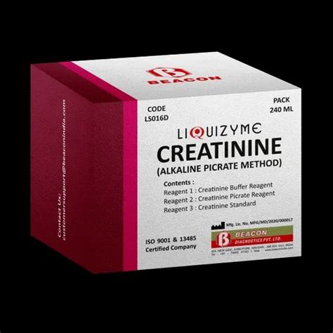 Creatinine Reagent Kit Packaging Size 2 X 100 Ml At Best Price In Navsari