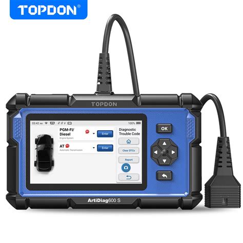 TOPDON AD600S Car OBD2 Scanner ABS SRS Engine Diagnostic Tool TPMS EPB SAS OIL | eBay