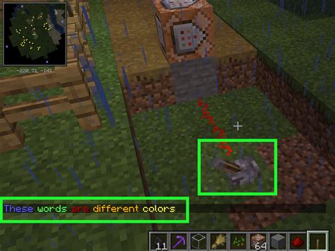 How To Type Color Text In Minecraft Chat Java And Bedrock