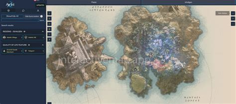 Aion 2 Interactive Map Aion2online
