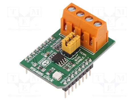 rs485 click 5v mikroe click board prototype board comp adm485 interface 5vdc mikroe 925