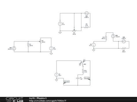 Physics CircuitLab