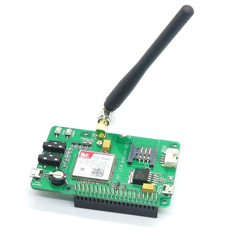 Sim800 Gsm Gprs R2 Shield For Raspberry Pi Electrodragon