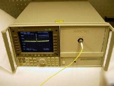 Hp Agilent 70952B Osa Optical Spectrum Analyzer 70004A