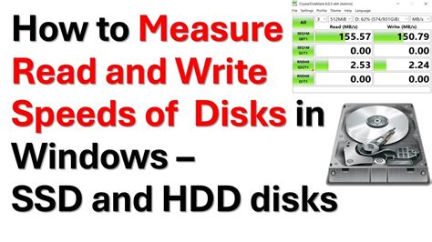 How To Measure Read And Write Speeds Of Disks In Windows Benchmark