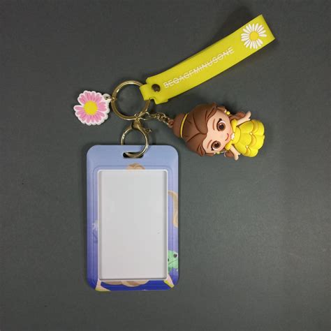 قیمت و خرید جاکلیدی دخترانه طرح دختر گیسو کمند به همراه جاکارتی