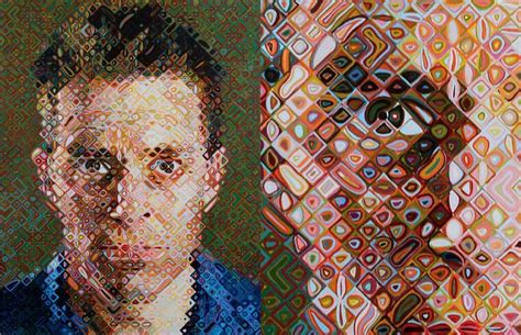 Chuck Close Style And Technique