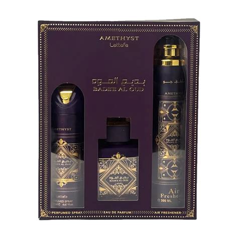 Coffret Badee Al Oud Amethyst Mixed T Lattafa