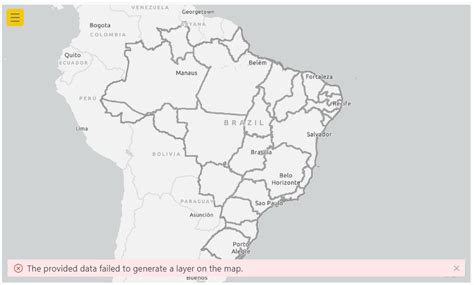 Solved Error The Provided Data Failed To Generate A Laye Esri