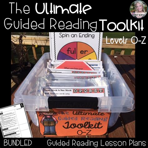 The Ultimate Guided Reading Toolkit Everything You Need To Plan Your Groups JD S Rockin Readers
