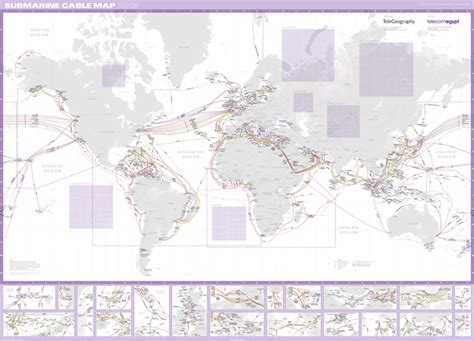 Futuristic 2025 Submarine Cable Map Unveils The Networks Of Tomorrow