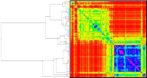 Pairwise Euclidean Distance Based Heat Map Right For 429 Chemicals