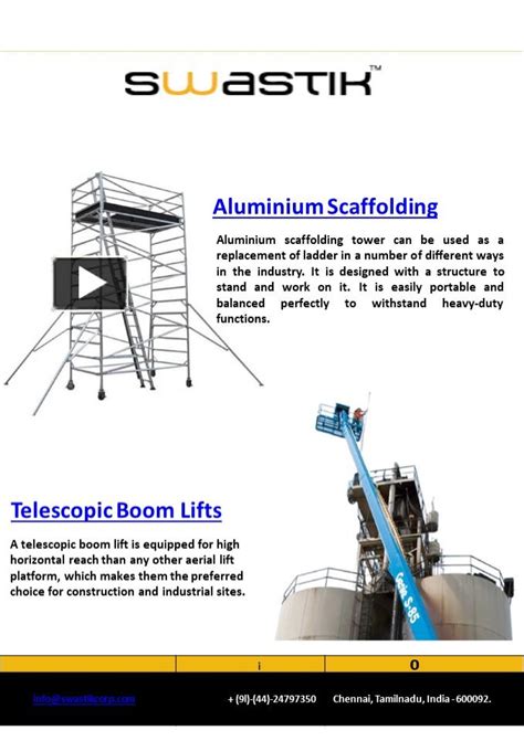 Ppt Aluminium Scaffolding Manufacturers In Chennai Powerpoint Presentation Free To Download