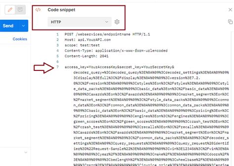 Working With Form Urlencoded Request Body Using Kingswaysoft