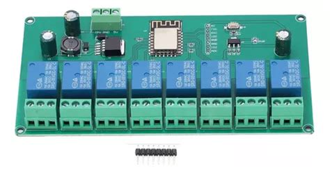 Placa De Desenvolvimento Do Módulo De Relé Wifi Esp8266 De 8
