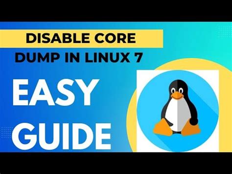 How To Disable Core Dumps In Linux Ensuring Core Dumps Are Restricted CIS Benchmark YouTube