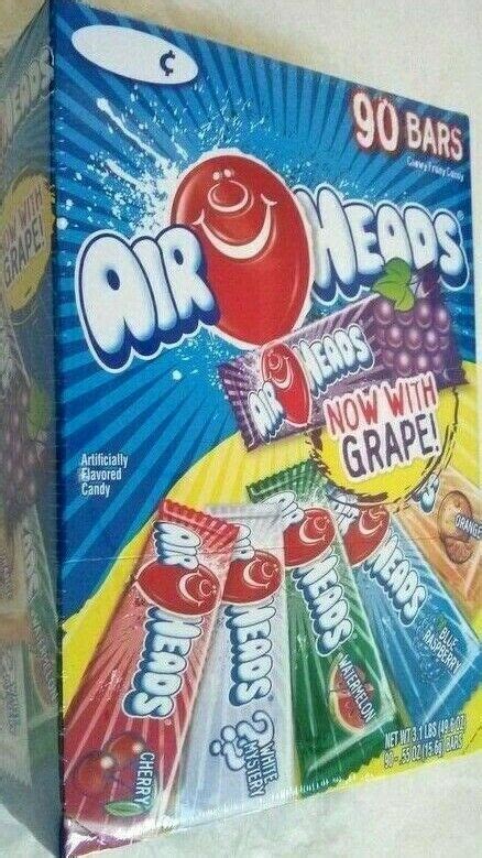 Air Heads Gummy Candy Variety Pack 0 55 Oz 90 Ct Gravity Feed Box 6