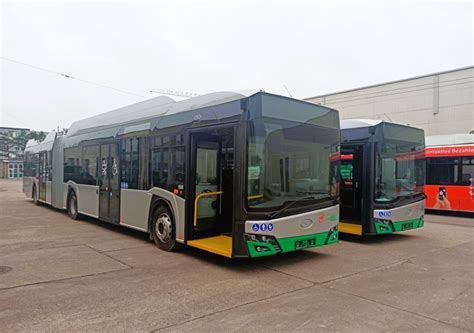 Two Solaris Trollino 18 Battery Trolleybuses For Eberswalde And 50 E