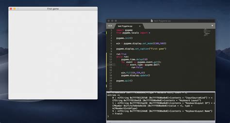 Probleme Daffichage Pygame Bibliothèques Tierces Python