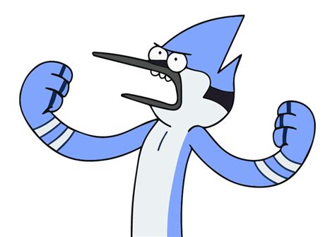 Angry Mordecai Vector SuperAwesomeVectors