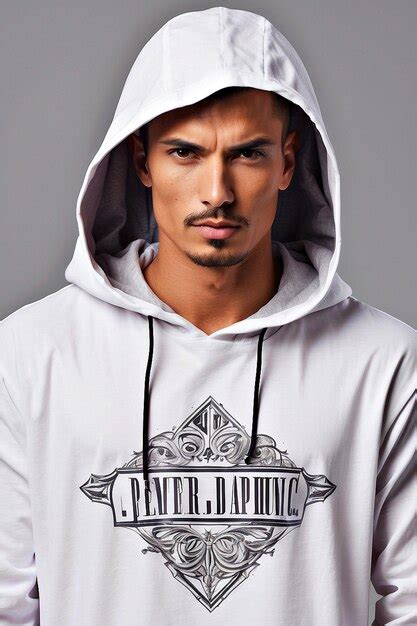 Premium Photo Hooded Tshirt