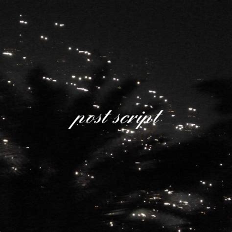 Stream Post Script By Twayn Listen Online For Free On Soundcloud