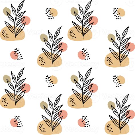 Botanical Boho Seamless Pattern 13078003 Png Botanical Boho Seamless Pattern 13078003 Png