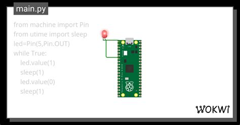 Rasp Led Wokwi Esp32 Stm32 Arduino Simulator