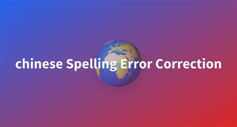 App Py · Codeted Chinese Spelling Error Correction At Main