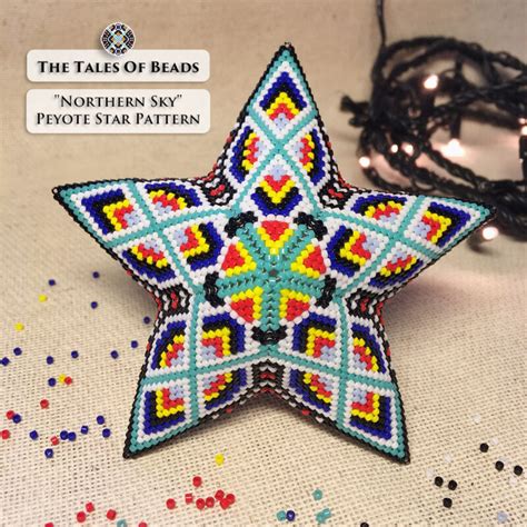 Peyote Star Pattern Carnival The Tales Of Beads