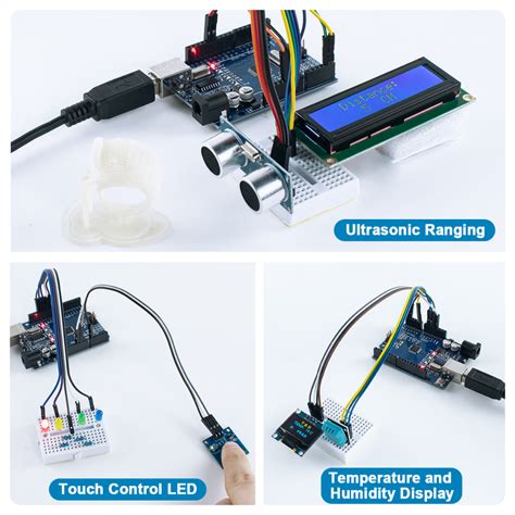 Sensor Module Starter Kit For Arduino Uno Set R OLED LCD Display With Tutorial