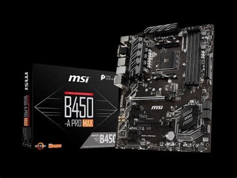 MSI B450-A PRO MAX - buy motherboard: prices, reviews, specifications ...