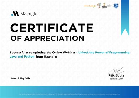 Nithiyarasan A On Linkedin Maangler Python Java Certification