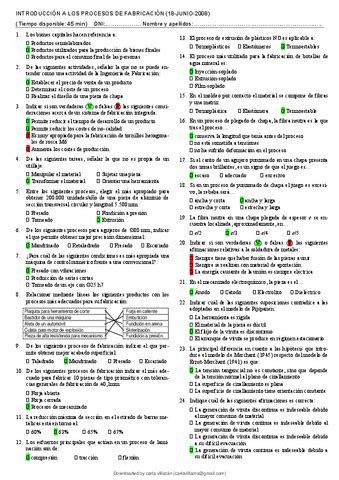 Examen Junio Preguntas Y Respuestas Pdf