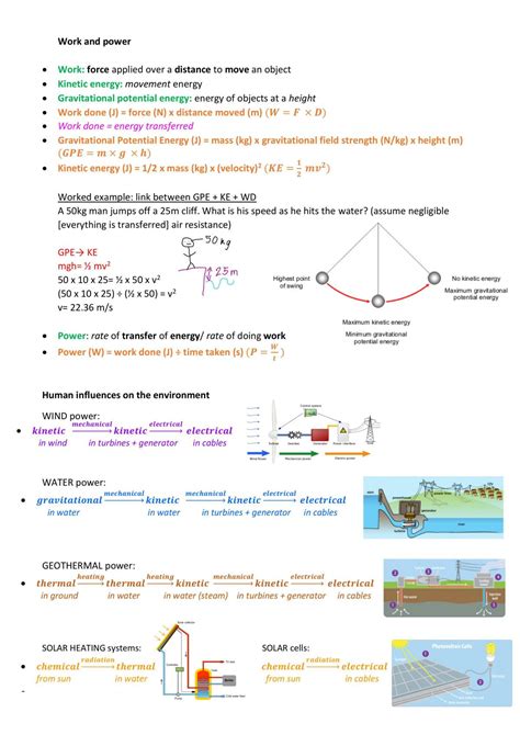 Complete Physics Notes For Combined Science Combined Science Higher Gcse Edexcel Thinkswap