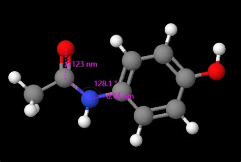 What Is The Lewis Structure Of Acetaminophen