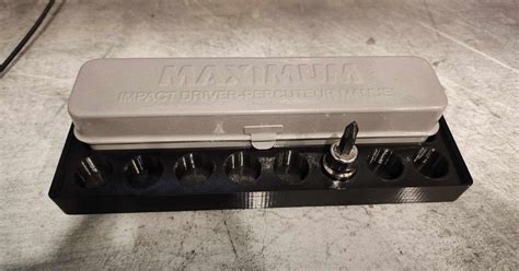 Mastercraft Impact Screwdriver Gridfinity Holder By The Big Tacoo Download Free Stl Model