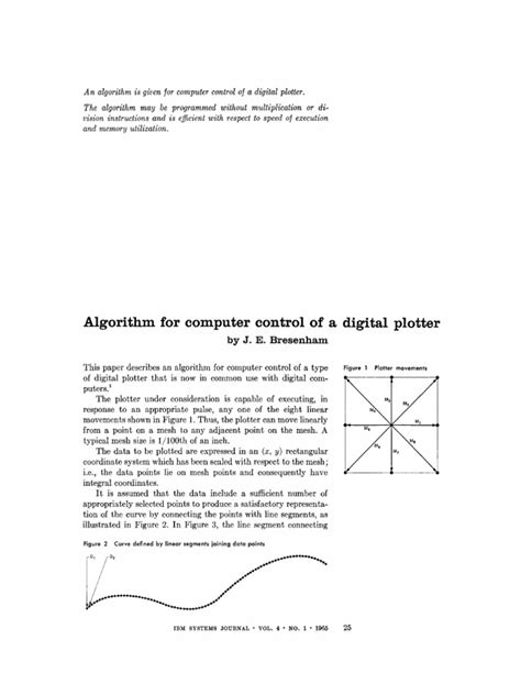 bresenham algoritmo pdf cartesian coordinate system discrete