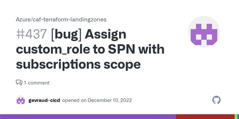 Bug Assign Customrole To Spn With Subscriptions Scope · Issue 437