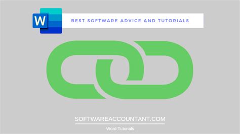 Creating A Hyperlink To A Section In The Same Document In Word Software Accountant