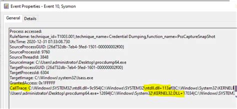 Os Credential Dumping Lsass Memory Vs Windows Logs Security
