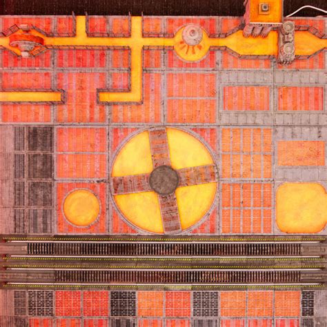 3d Printable Corrix The Lava Moon Terrain Complete Set By Kathy Millatt